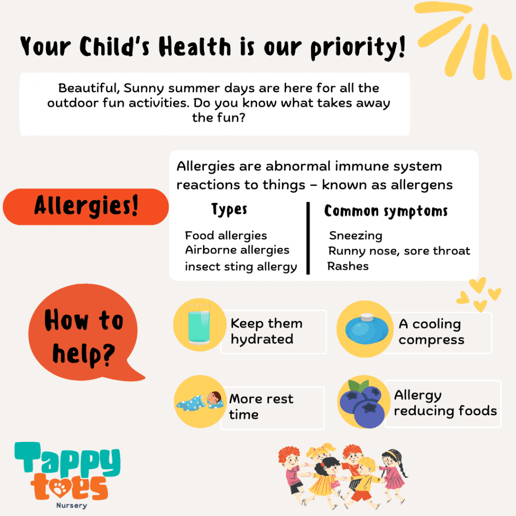 Kids Allergies: Causes, Symptoms and Remedies - Tappy Toes